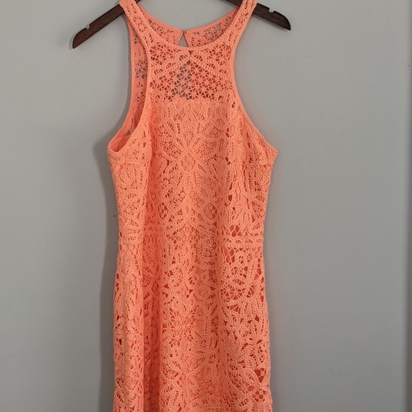 Lilly Pulitzer | Dresses | Lilly Pulitzer Jaimie Lace Dress Melon Nwt M ...